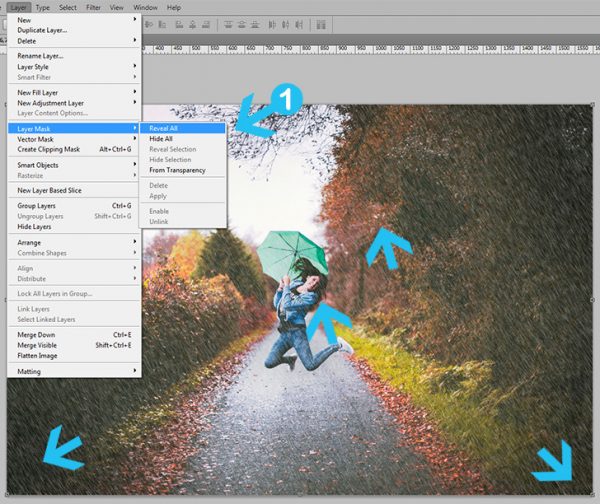 Realistic Rain Effect Photoshop Tutorial - Dreamstale