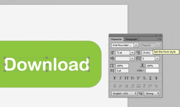 Create Glossy Web Buttons in Photoshop - Dreamstale