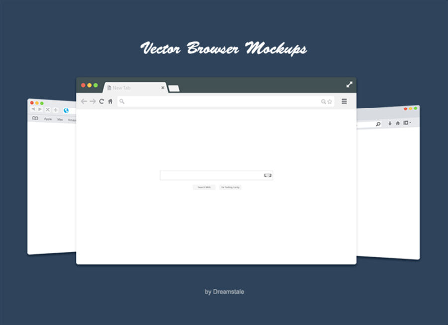 4 Must-Have Free Browser Mockups - Dreamstale