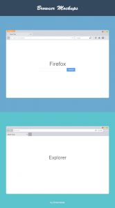 Free Flat Vector Browsers Set