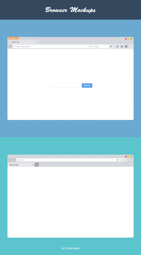 4 Must-Have Free Browser Mockups - Dreamstale