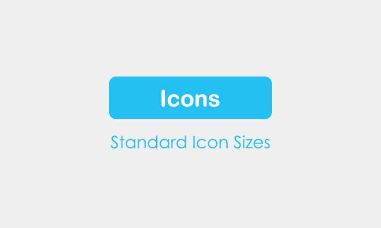 Standard Icon Sizes for Operating Systems - Dreamstale
