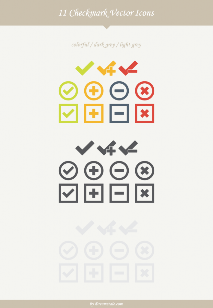 Free Check Mark Symbol Icons - Dreamstale