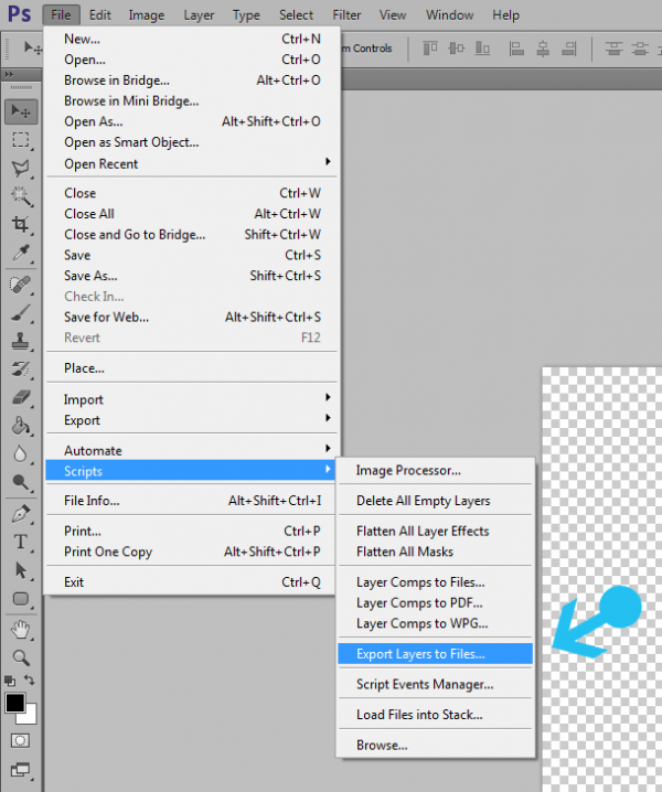 Export Photoshop Layers To Separate Files - Dreamstale