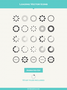 25 Loading Icons Free Download - Dreamstale