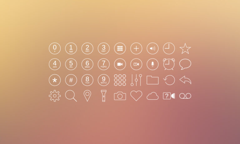 IOS Style Free Vector Icons & UI Elements - Dreamstale