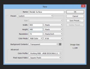 Quick Tutorial: Metallic Effect in Photoshop - Dreamstale