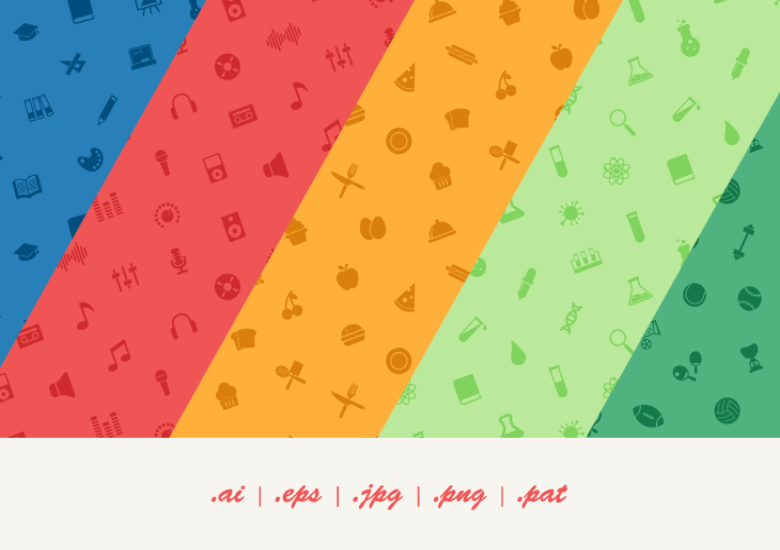 Seamless Icons Patterns - Dreamstale