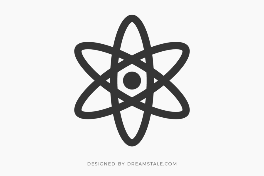 Atom Sign Free SVG Clipart - Dreamstale