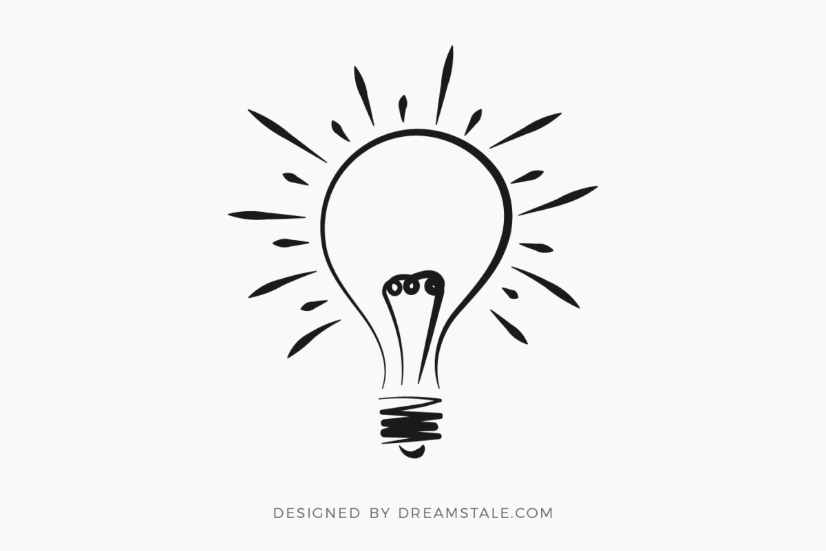 Light Bulb Free SVG Clipart - Dreamstale