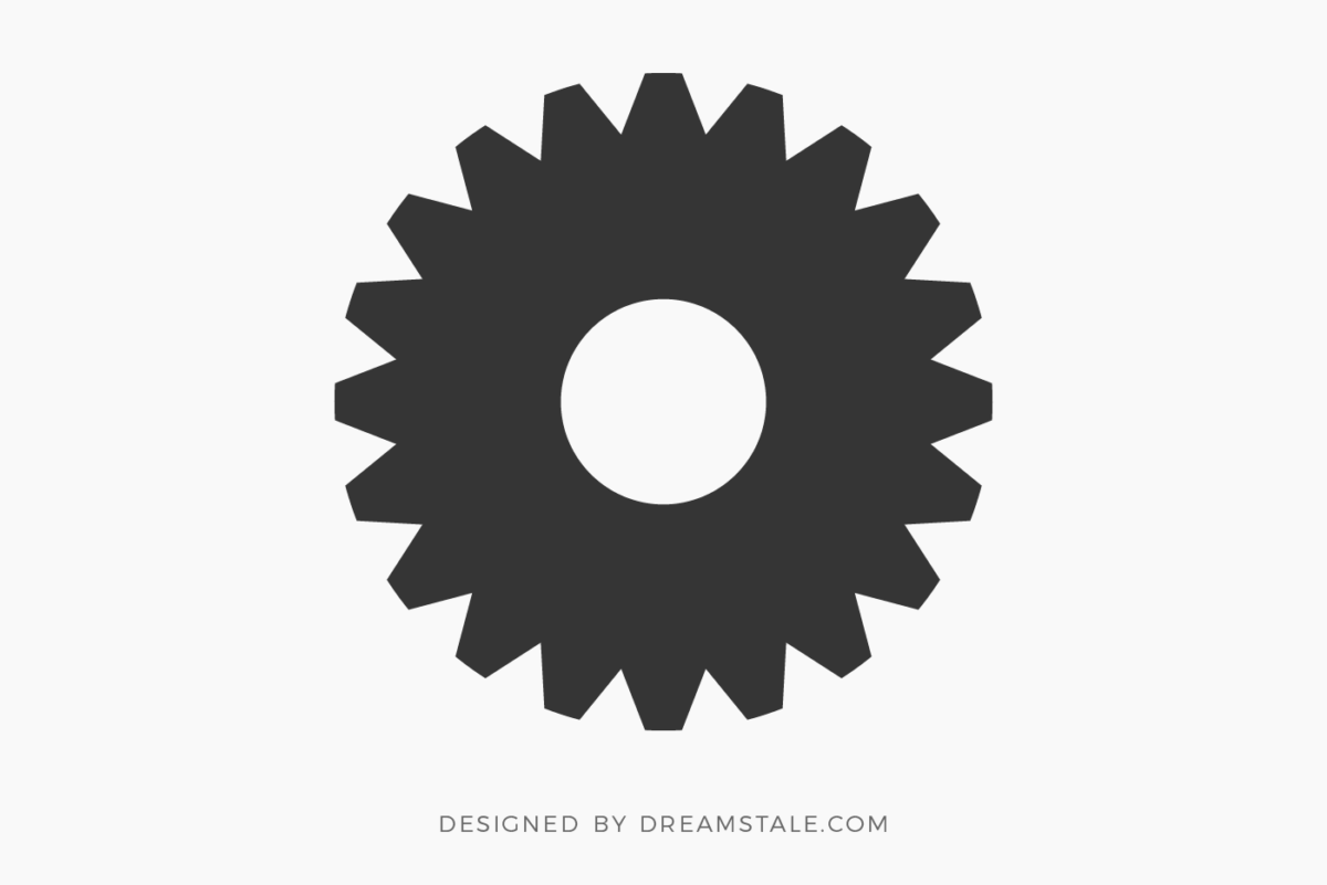 Cog Gear Wheel Free SVG Clipart - Dreamstale