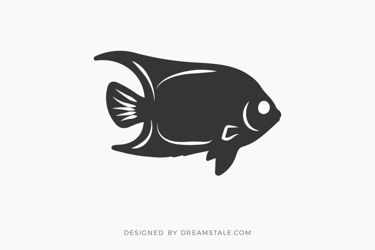 Sea Tropical Fish Free SVG Clipart - Dreamstale