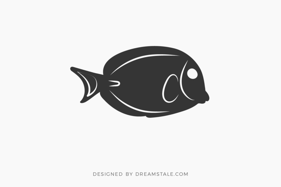 Tropical Sea Fish Free SVG Clipart - Dreamstale