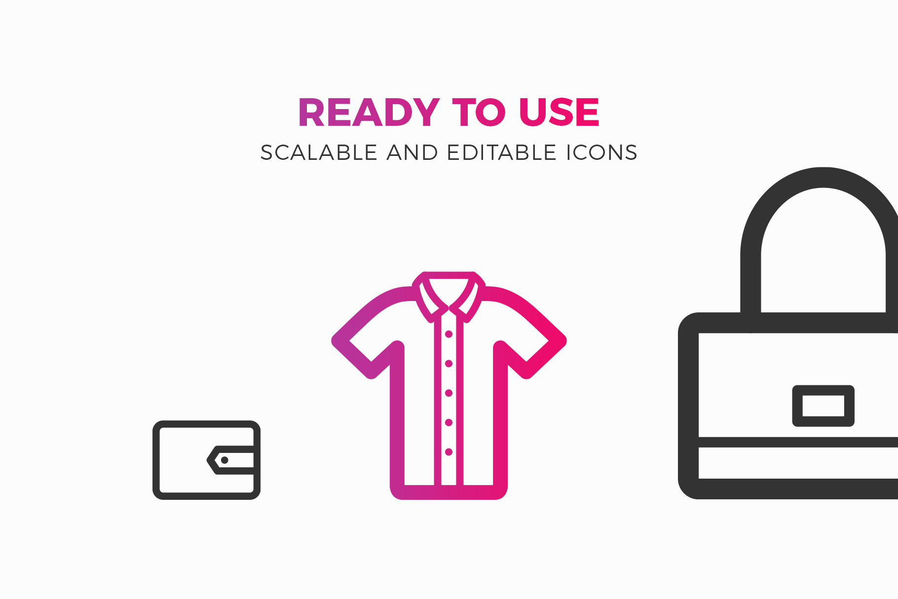 Accessories & Clothes Icons - Dreamstale