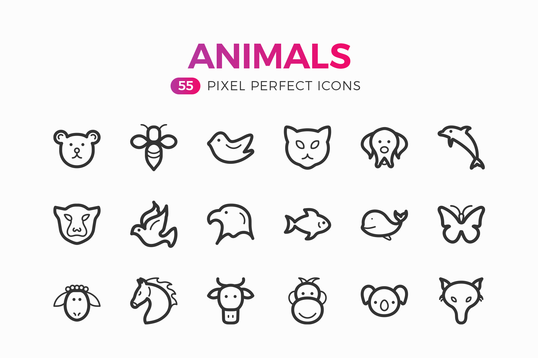 Pet & Animals Icons - Dreamstale