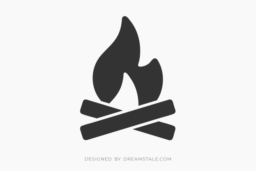 Wood Fire Free SVG Clipart - Dreamstale
