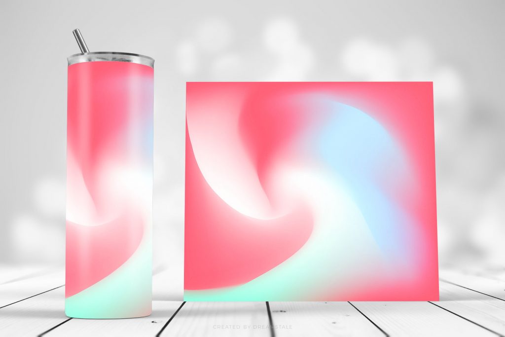 Abstract Background Tumbler Sublimation Designs - Dreamstale
