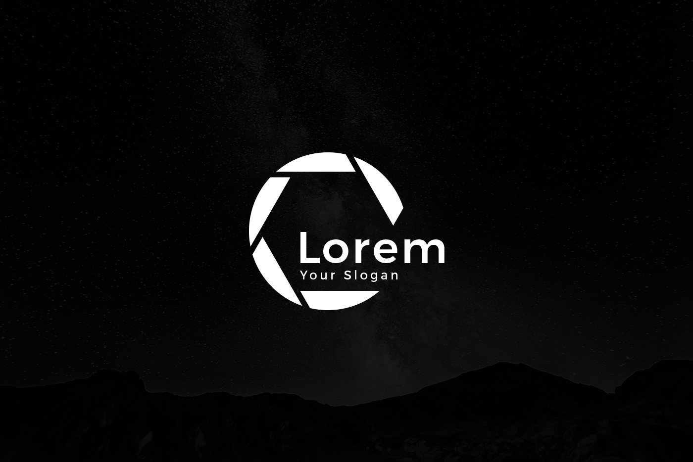 Free Camera Aperture Logo Template - Dreamstale