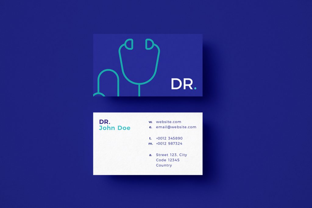 Doctor Business Card Template - Dreamstale