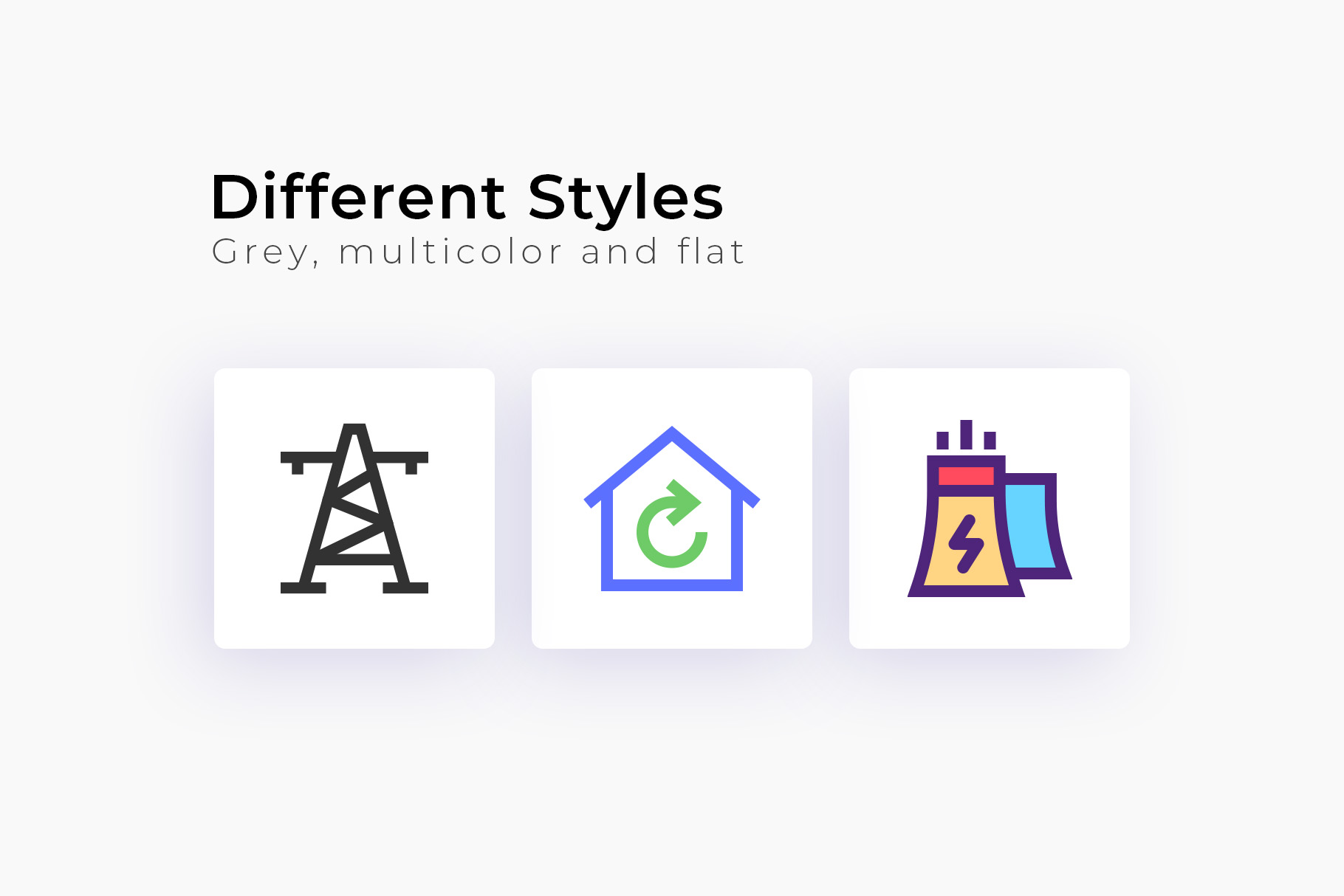 Energy & Power Icons - Dreamstale