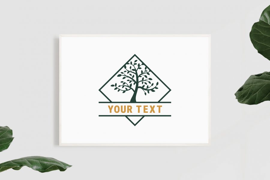 Tree Monograms SVG Clipart Bundle - Dreamstale