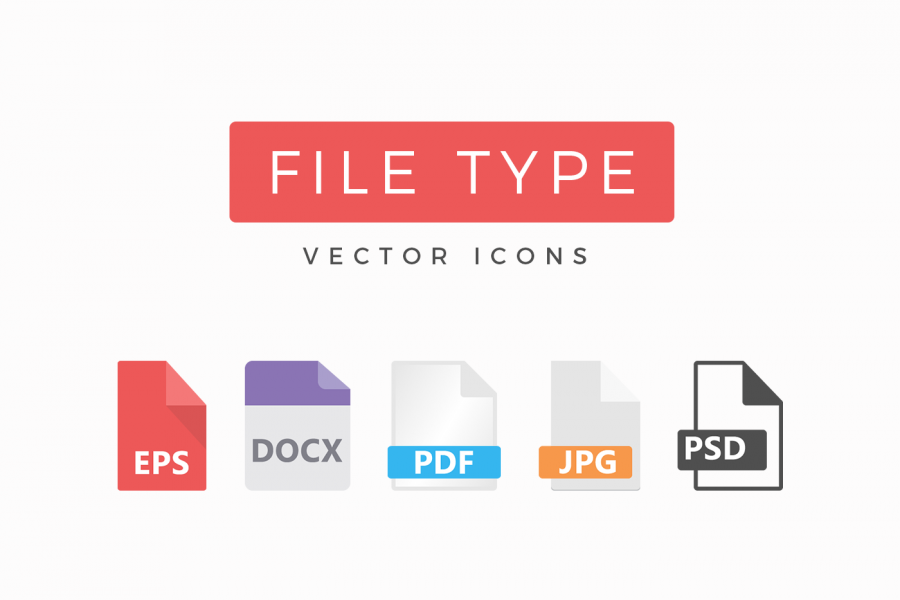 File Types Vector Icons - Dreamstale