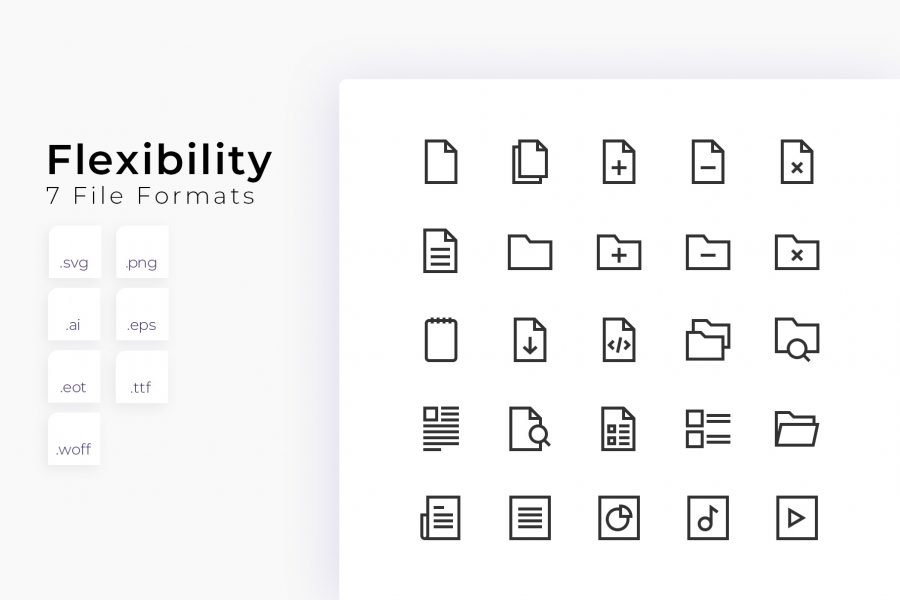 Computer Files Icons - Dreamstale
