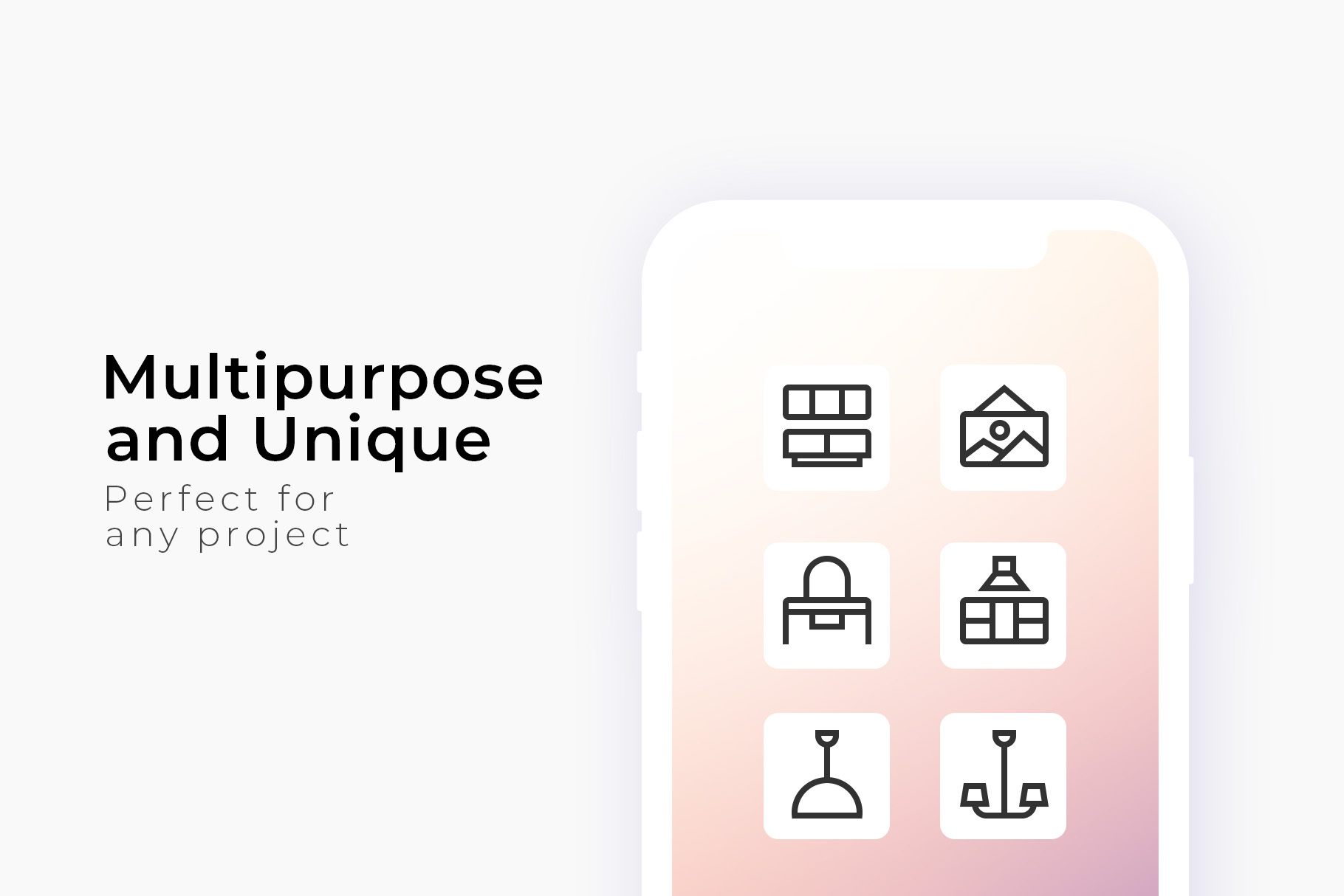 Furniture & Decor Icons - Dreamstale