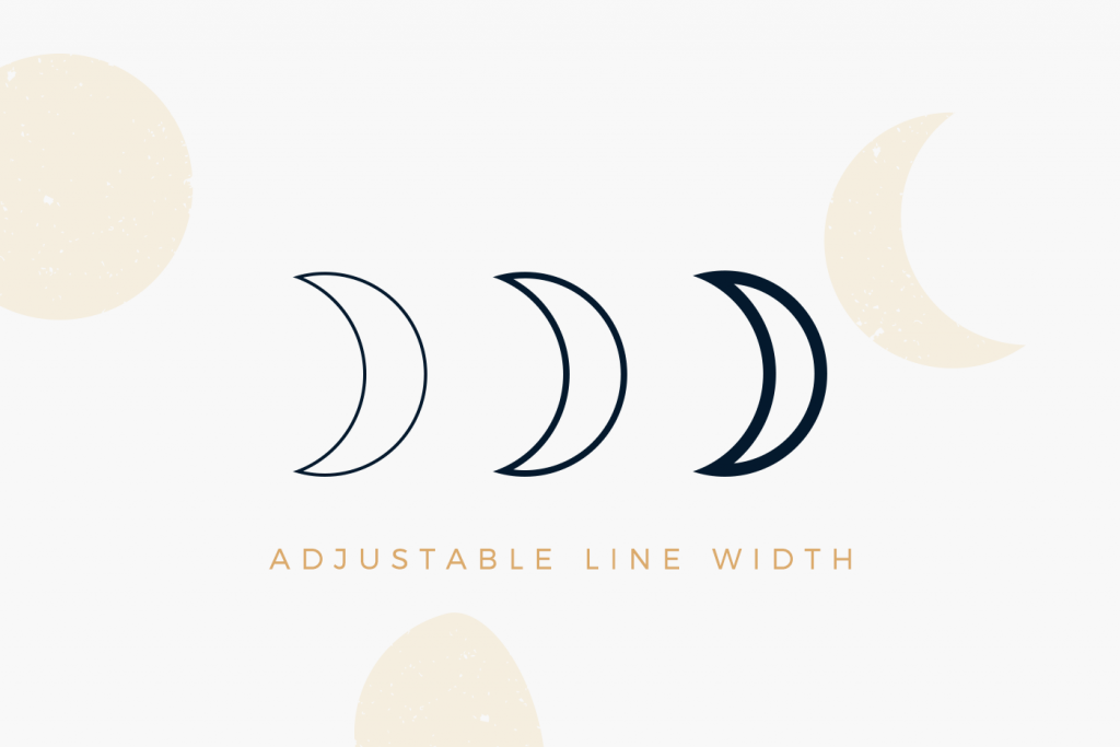 Moon Phases Vector Clipart Set - Dreamstale
