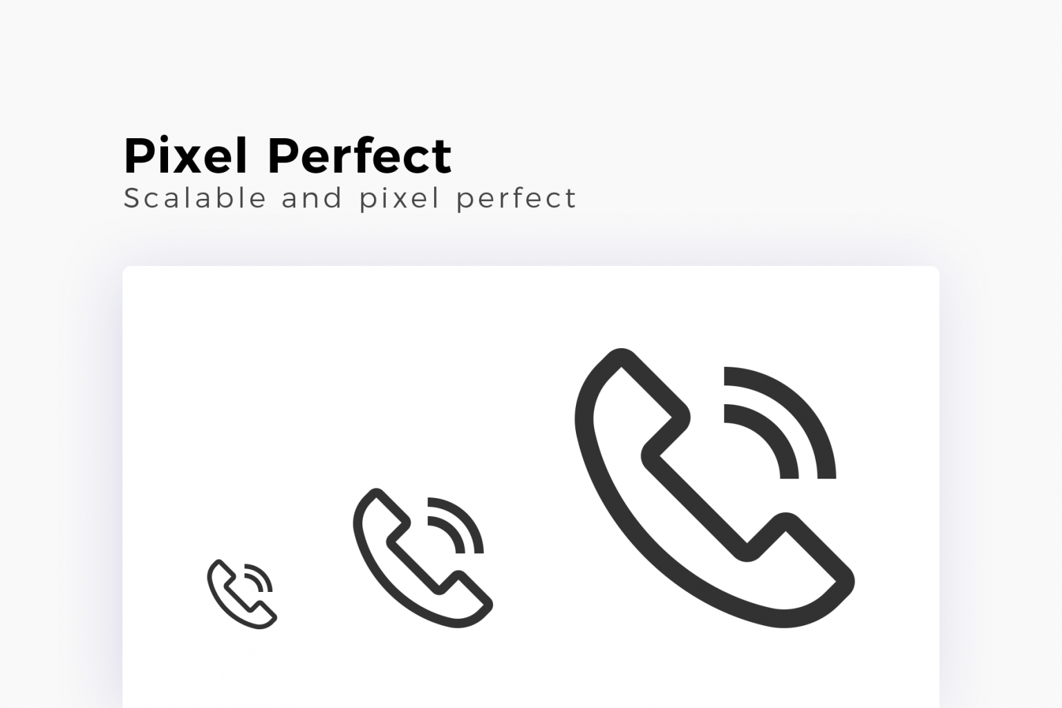 Phone Minimalistic Icons - Dreamstale