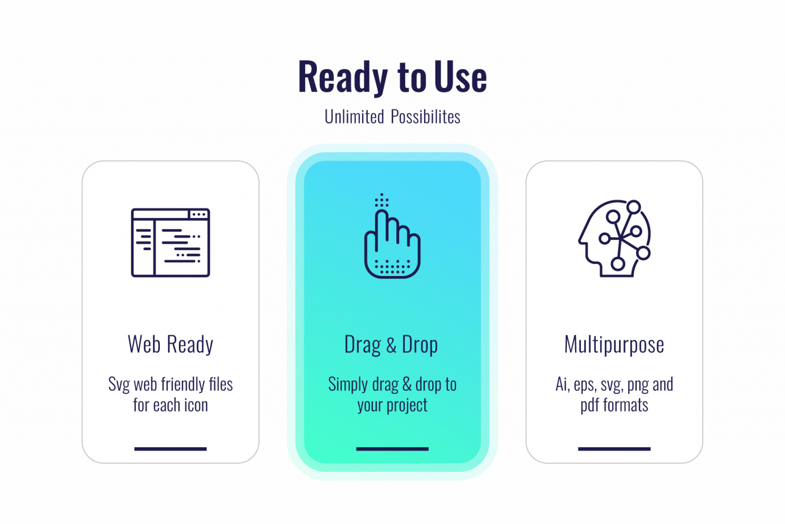 Design & Development Detailed Icons - Dreamstale