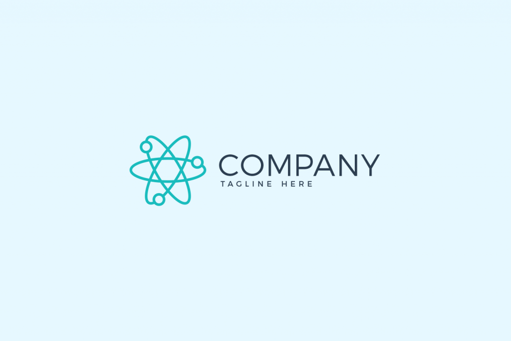 Atom Science Logo Template - Dreamstale