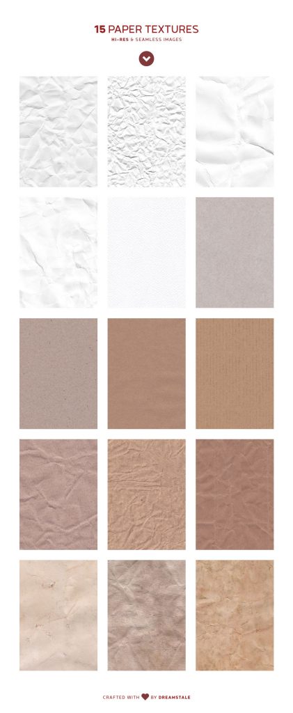 Seamless Paper Textures Kit - Dreamstale