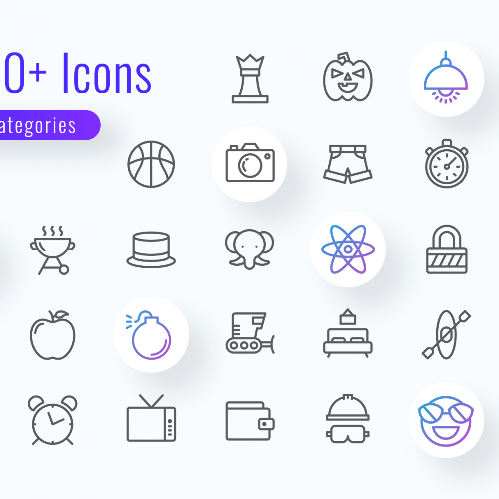 10.300+ Vector Icons Mega Bundle - Dreamstale