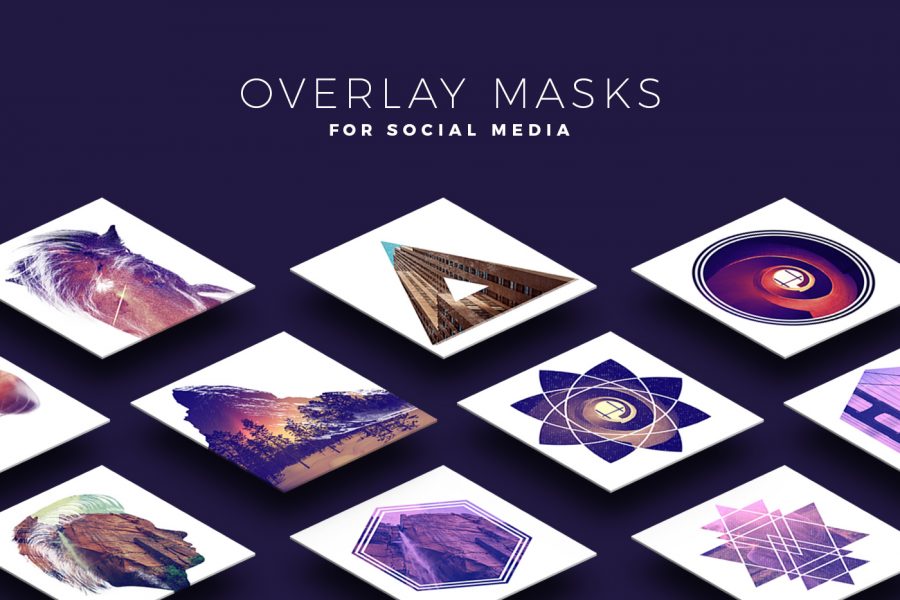 Social Media Photo Overlay Masks - Dreamstale