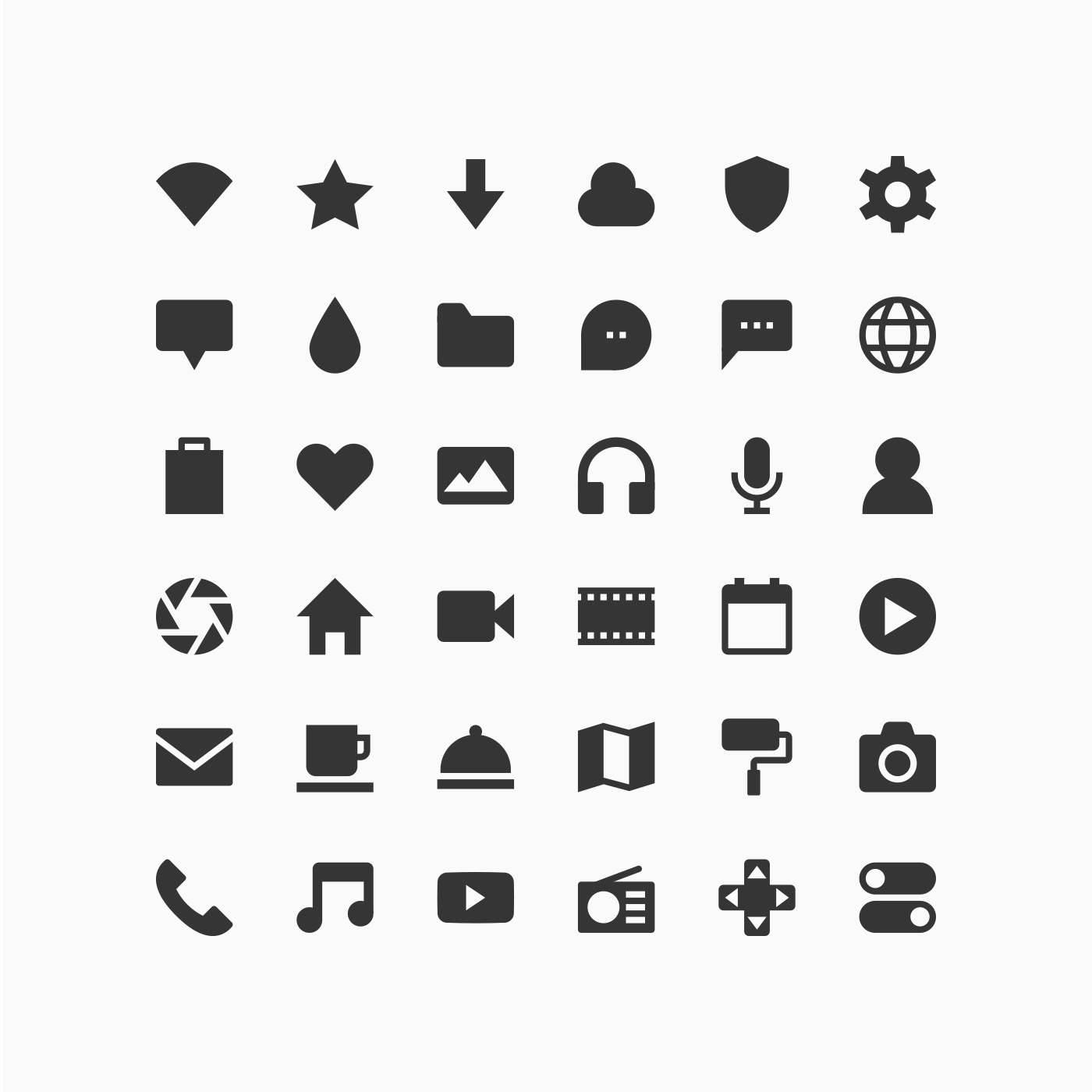 User Interface Vector Icons - Dreamstale