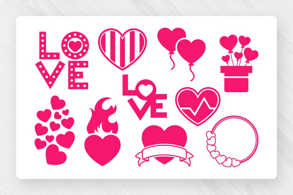Valentine's Day SVG Clipart Bundle - Dreamstale