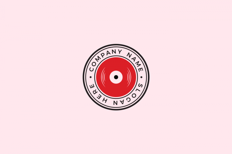 Free Vinyl Disc Logo Template - Dreamstale