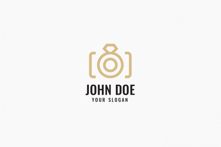 Wedding Photographer Logo Template - Dreamstale