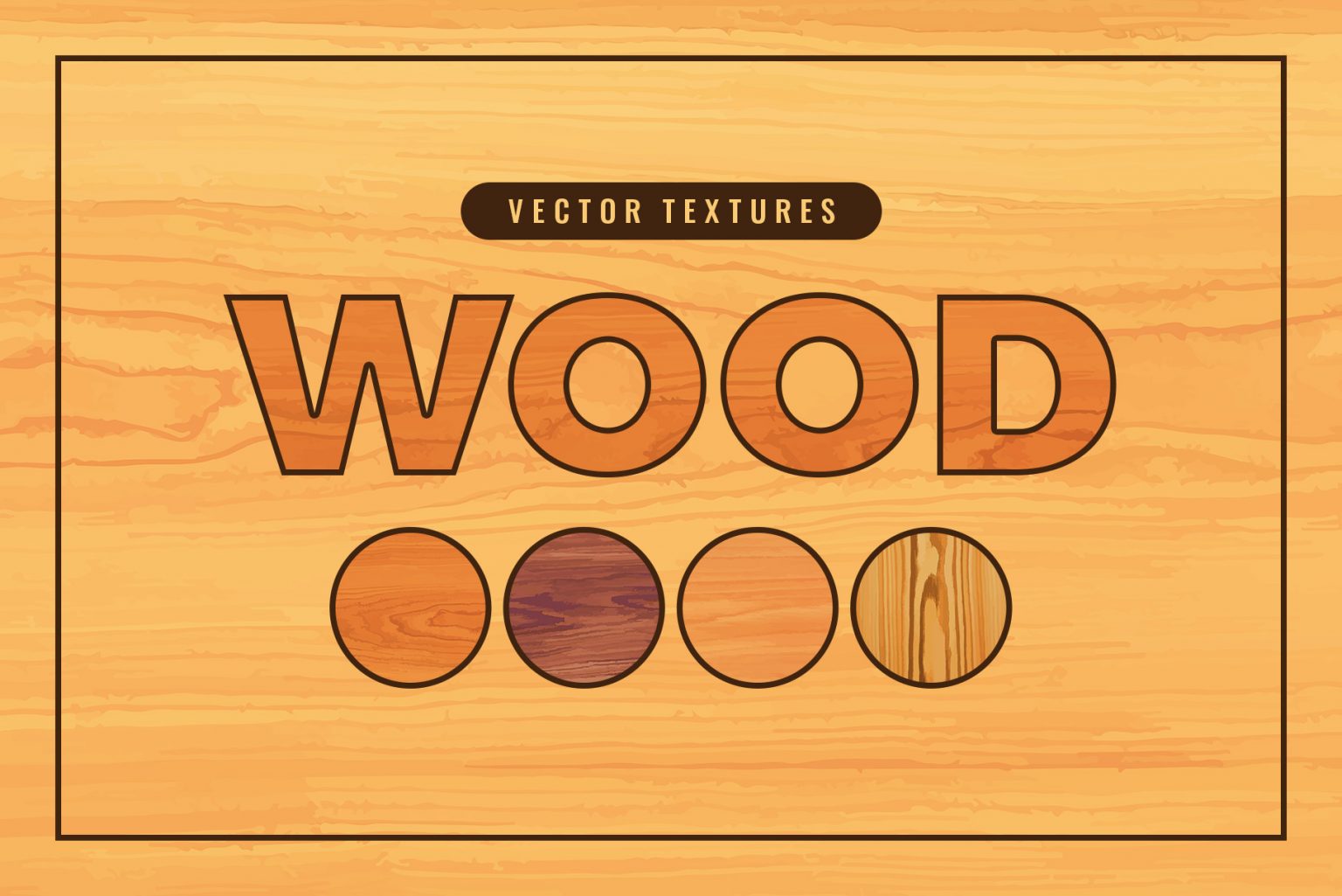 Wood Vector Textures Kit - Dreamstale