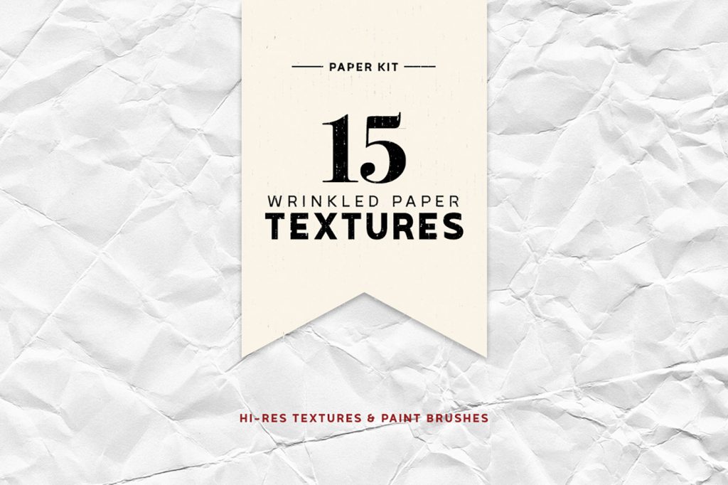 Wrinkled Paper Textures Kit - Dreamstale