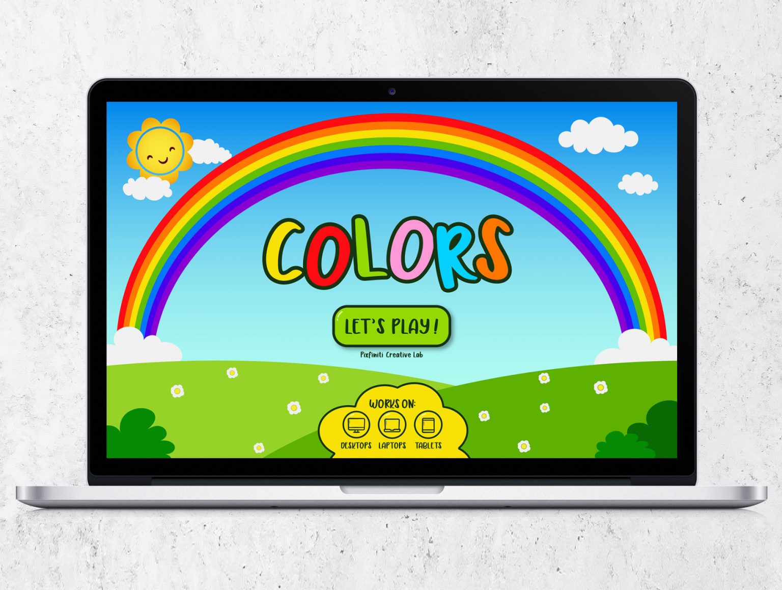Colors Self-Checking PDF Interactive Game - Dreamstale