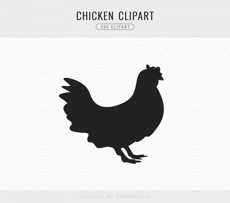 Chicken SVG Free Clipart Image - Dreamstale