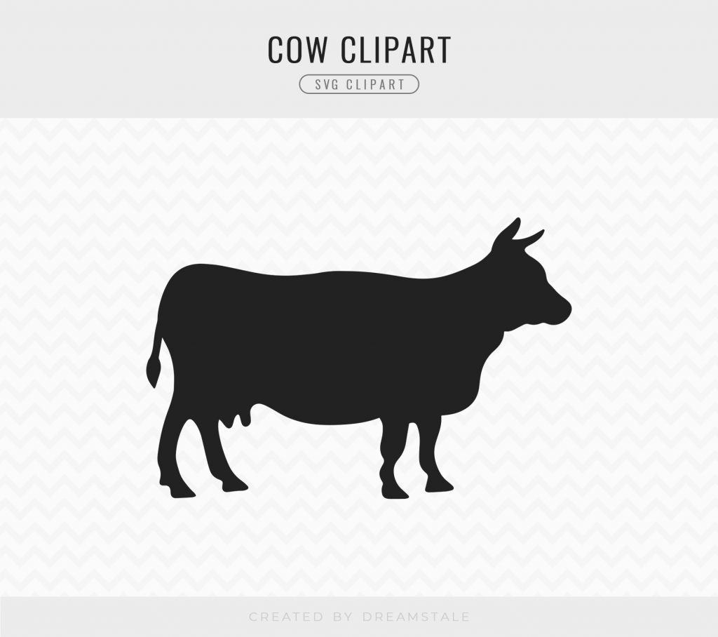 Cow SVG Free Clipart Image - Dreamstale