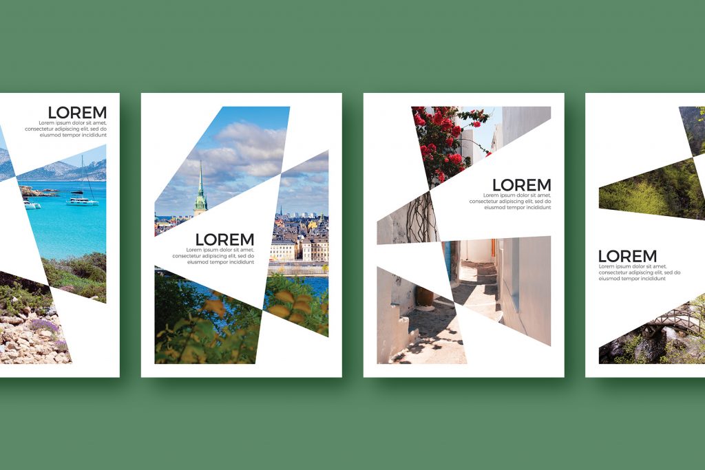 Geometrical Shapes PSD Poster Templates - Dreamstale