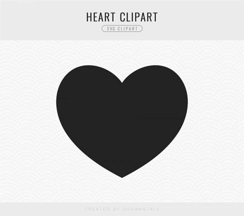 Heart SVG Free Clipart - Dreamstale