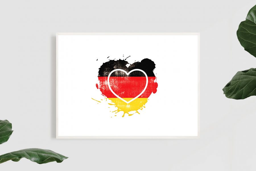 Heart Splashes PNG Flags Clipart - Dreamstale