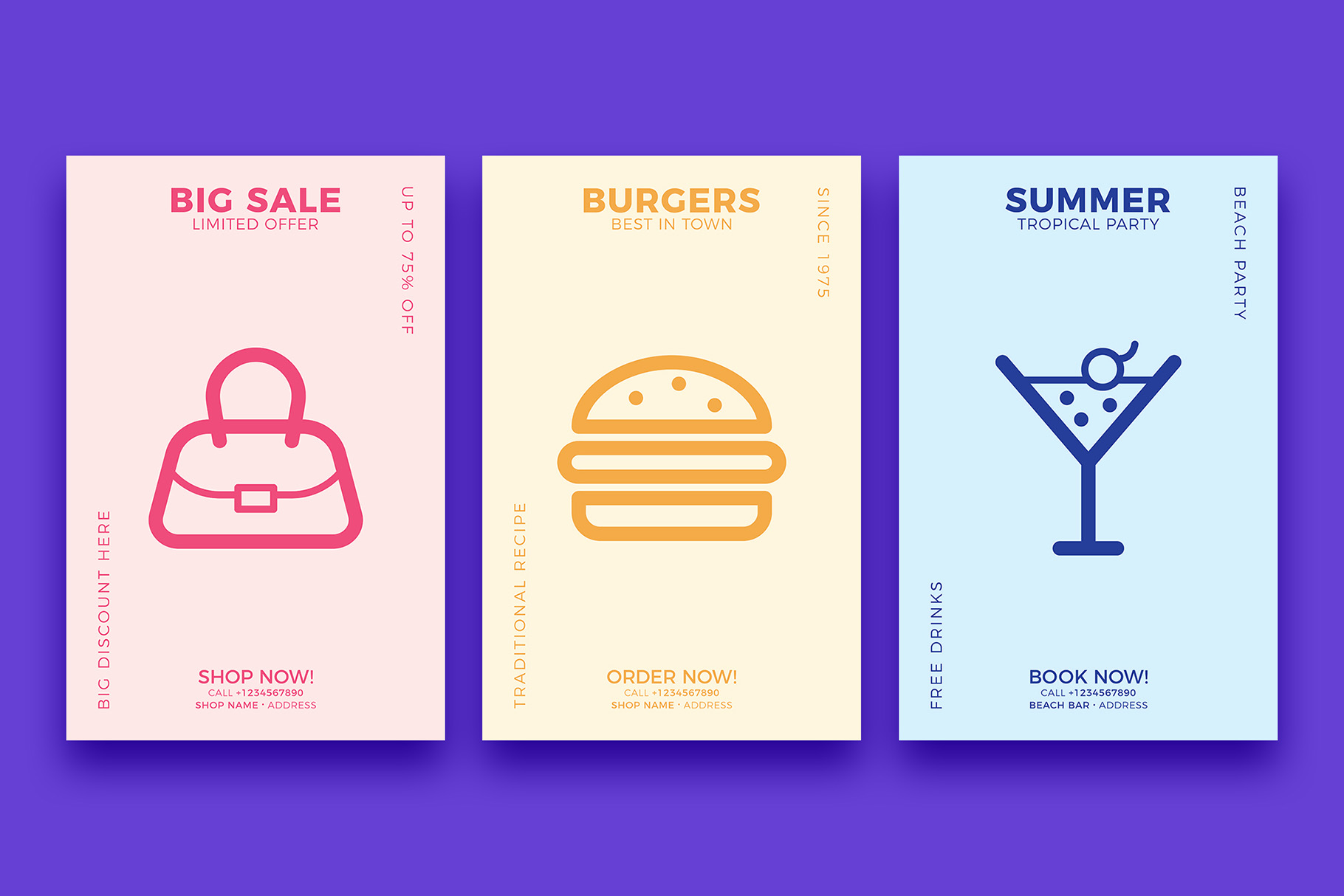 Restaurant & Shopping PSD Templates - Dreamstale
