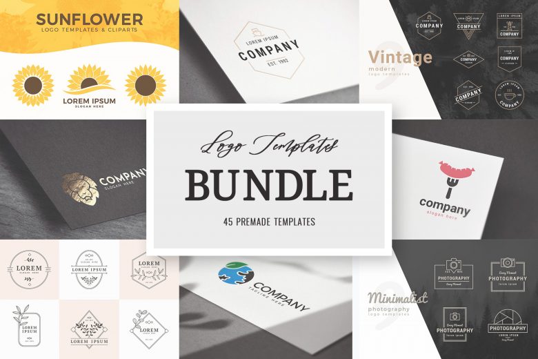 Modern Logo Templates Bundle - Dreamstale