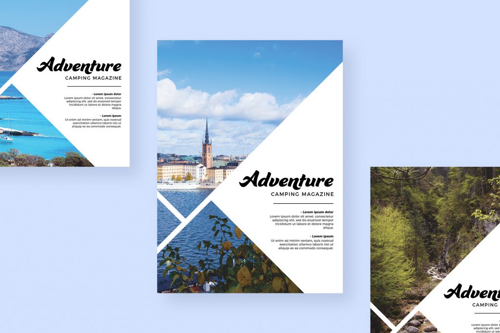 Simple Magazine Cover Template - Dreamstale